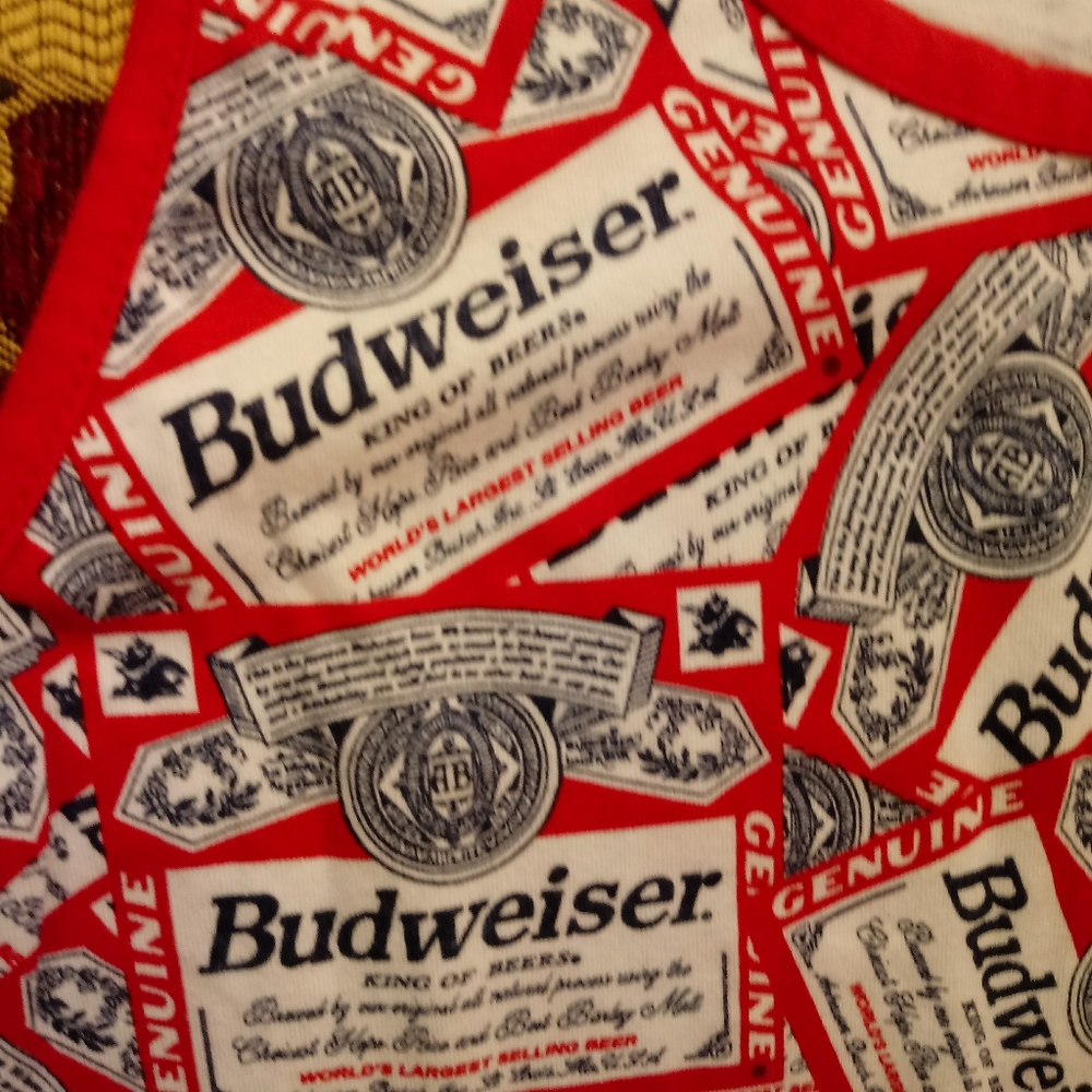 Budweiser (Med) And Bud Light (Large) Tanks - Gem